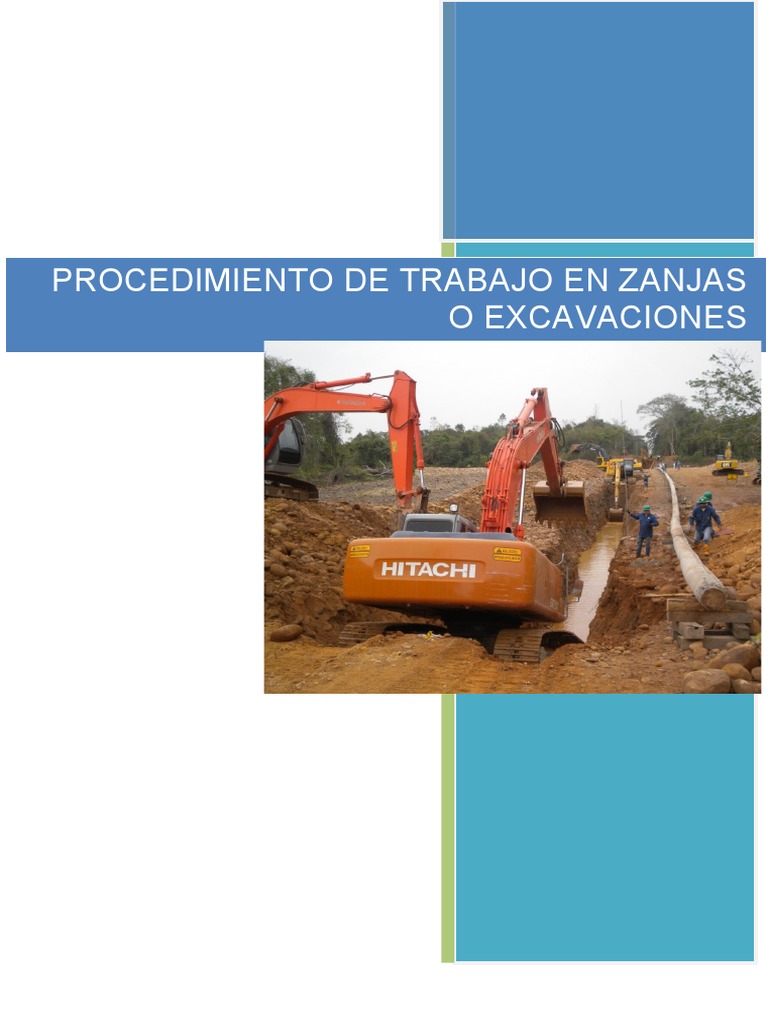 Perss-Perppc-11 Trabajo en Zanjas o Excavaciones Rev SVC | PDF ...
