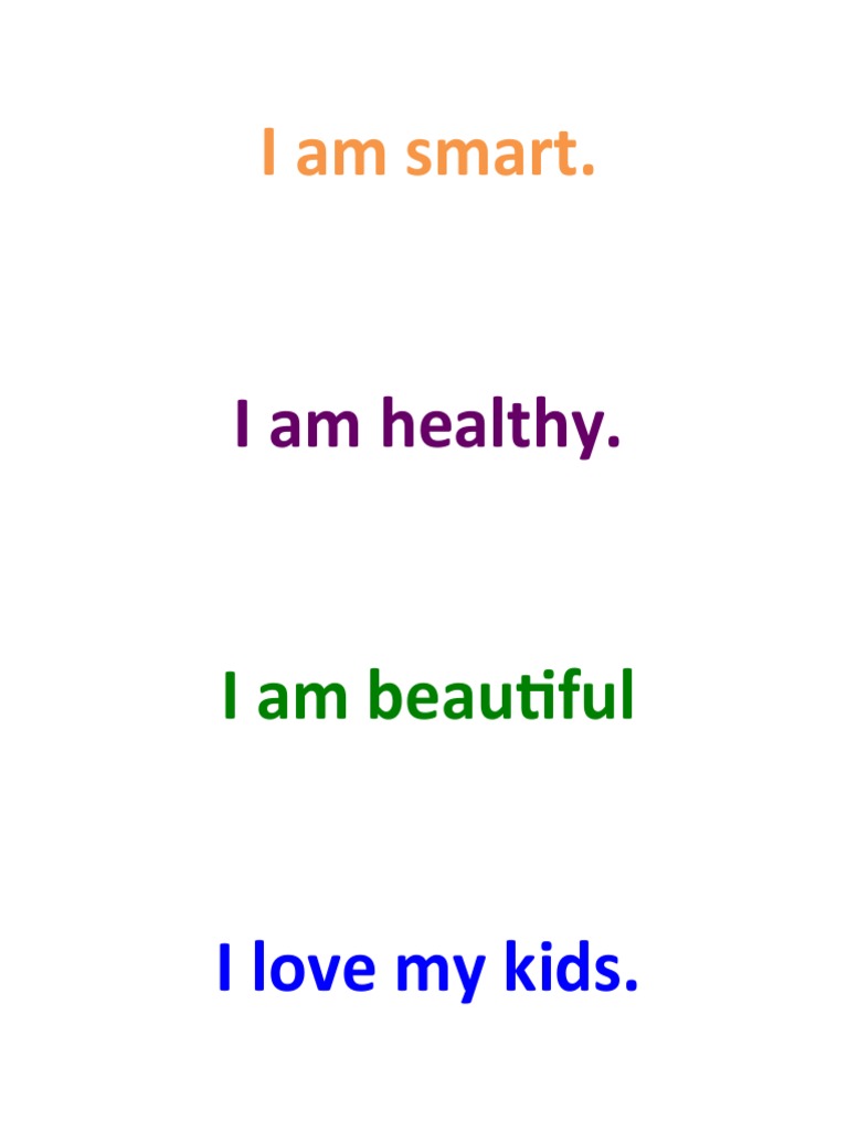 Positive Message Posters | PDF