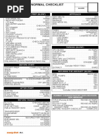 Boeing 777 Checklist | PDF | Takeoff | Cockpit