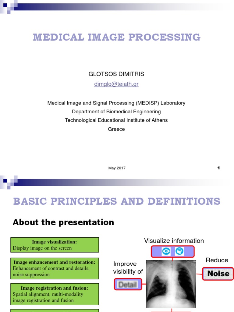 Medical Image Processing DG | PDF | Medical Imaging | Magnetic ...