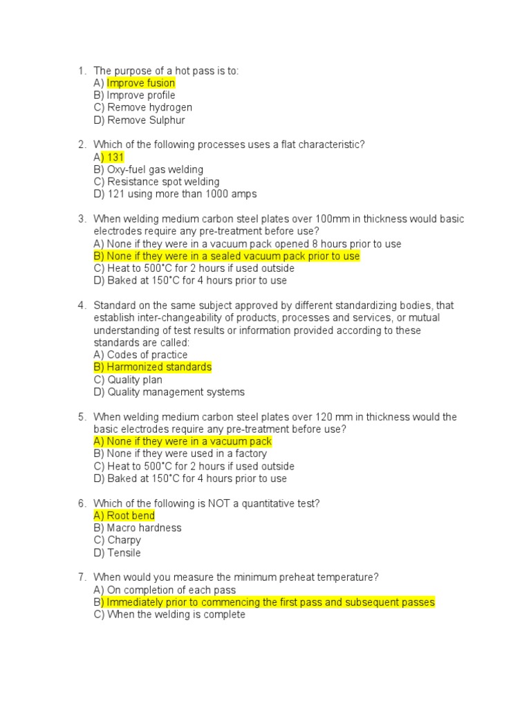Test 7 | PDF | Welding | Construction