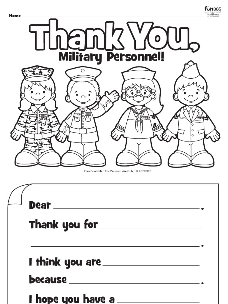 Thank You Military PDF | PDF