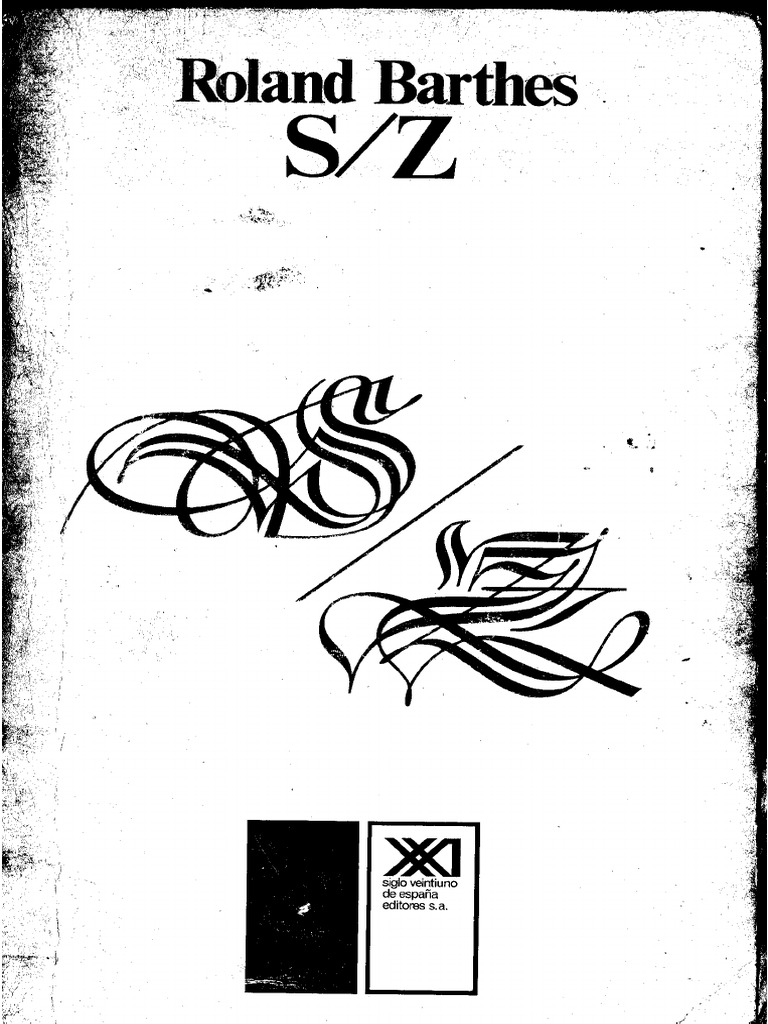 Barthes, Roland - SZ (Español) PDF | PDF
