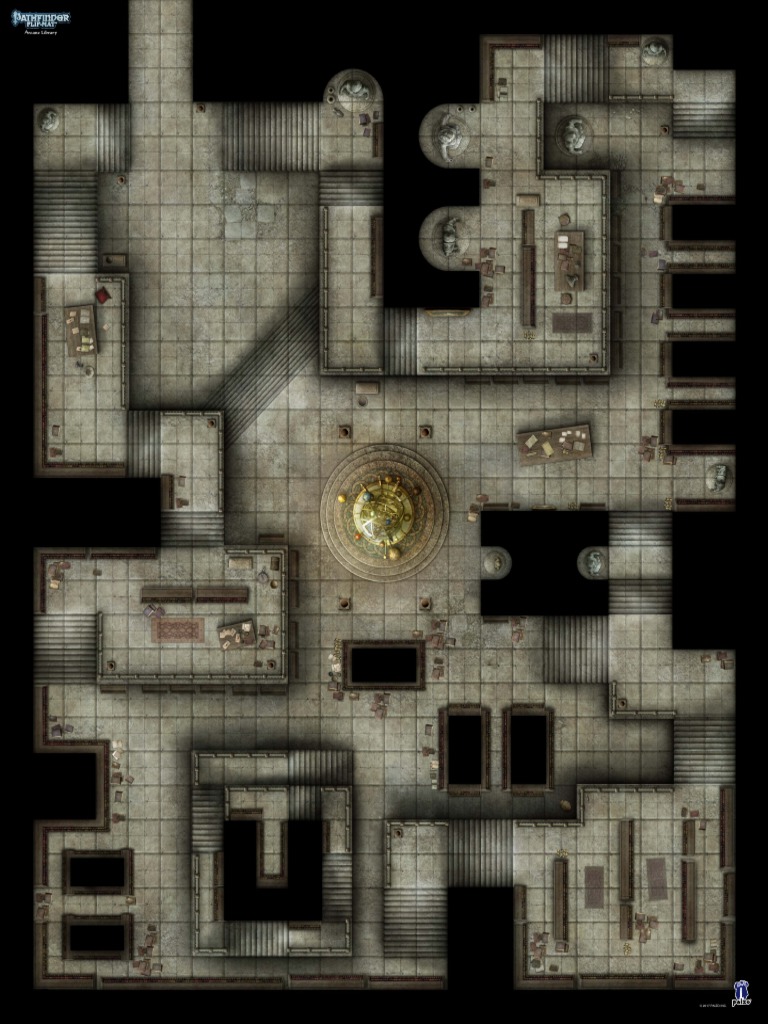 Arcane Library: © 2017 PAIZO INC