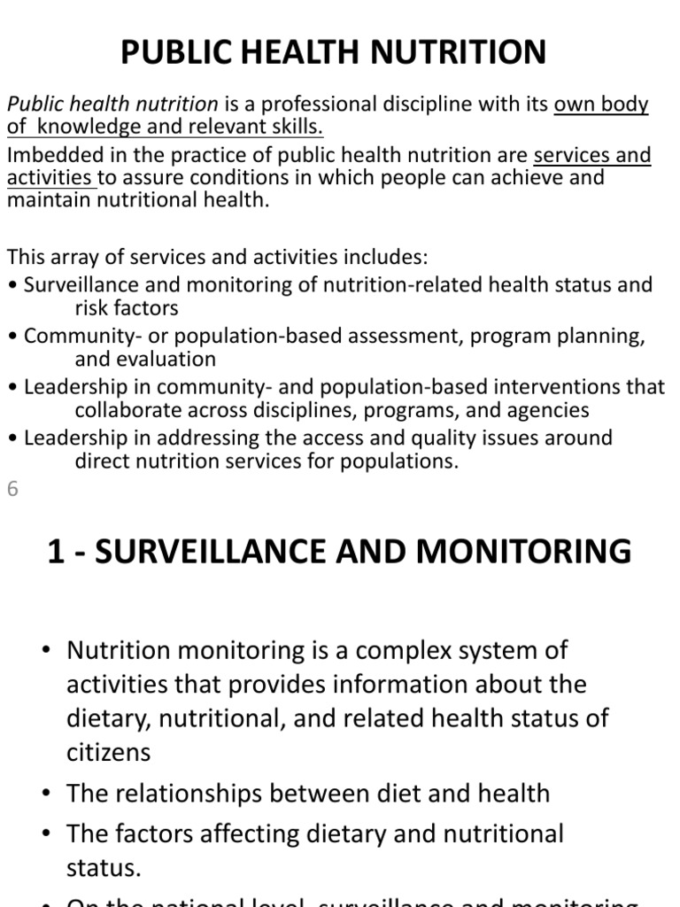 2 - Public Health Nutrition | PDF | Public Health | Community