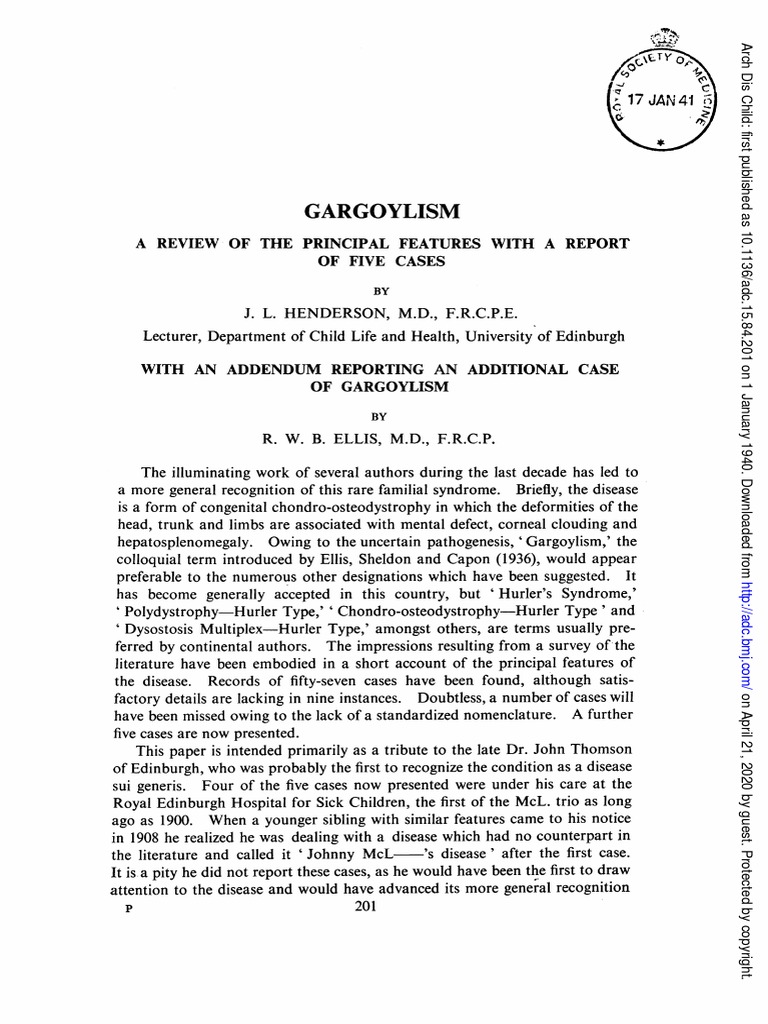 Gargoilism | PDF | Cerebral Cortex | Anatomy