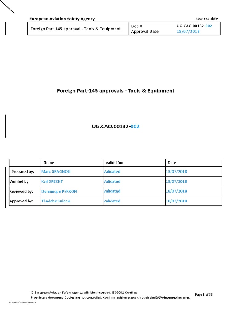 UG - CAO - .00132-002 Tools & Equipment | PDF | Specification (Technical Standard ...
