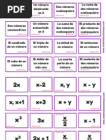Mandala de Sumas y Restas Algebraicas | PDF