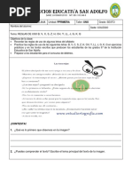 Ejercicios de Español 4to Grado | PDF | Lingüística