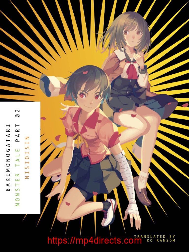 BAKEMONOGATARI, Part 2 - Monster Tale PDF | PDF | Handedness