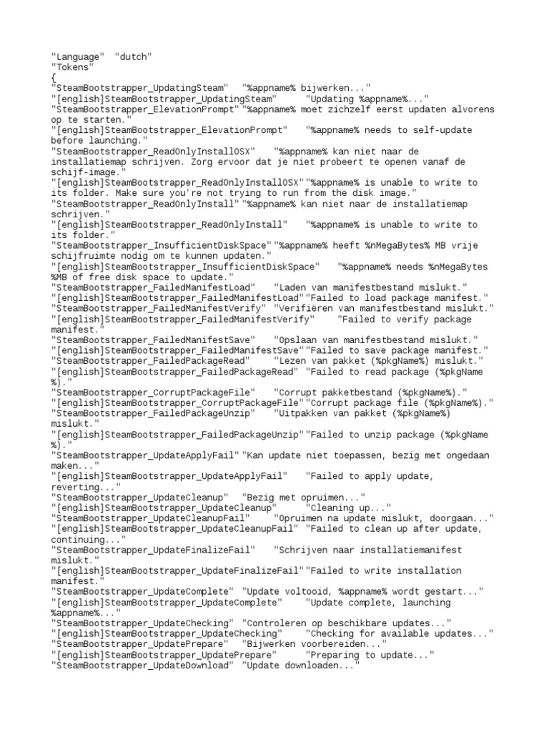 Steambootstrapper Dutch | PDF | Installation (Computer Programs) | Operating System Technology