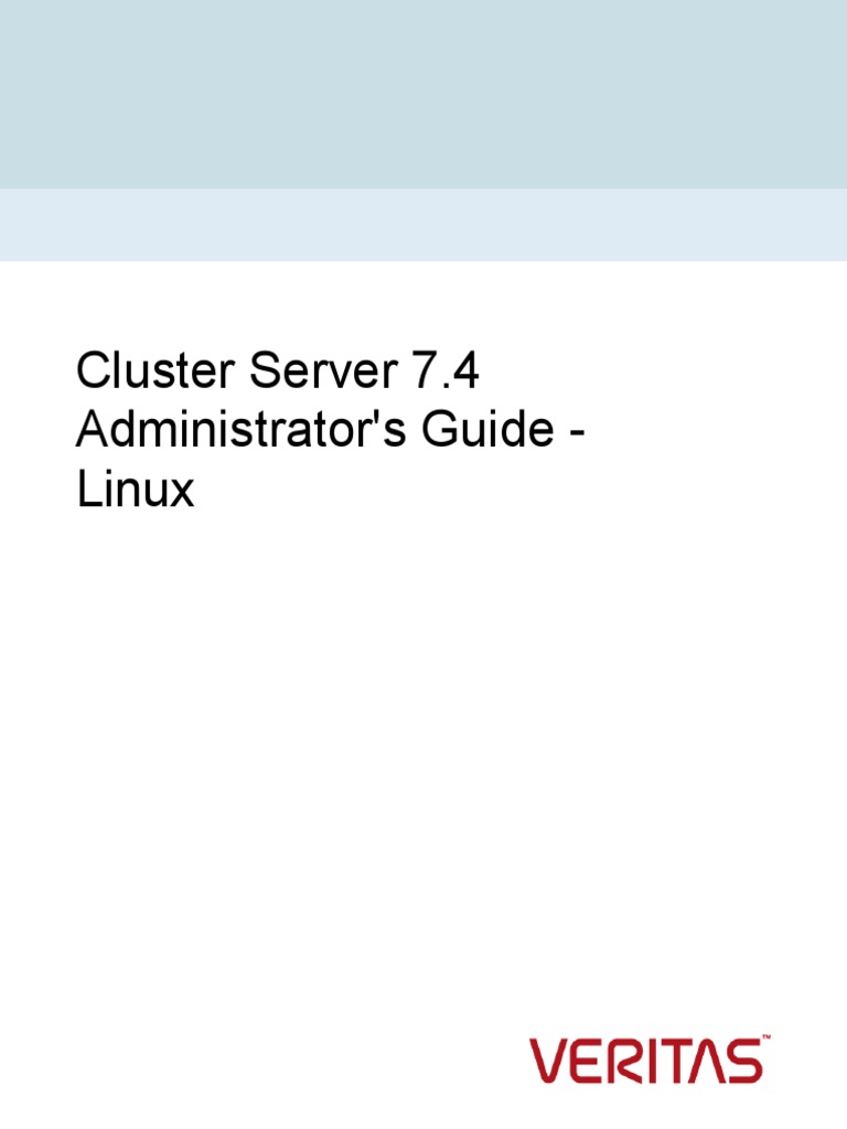 Vcs Admin 74 Lin PDF | PDF | Computer Cluster | Version Control