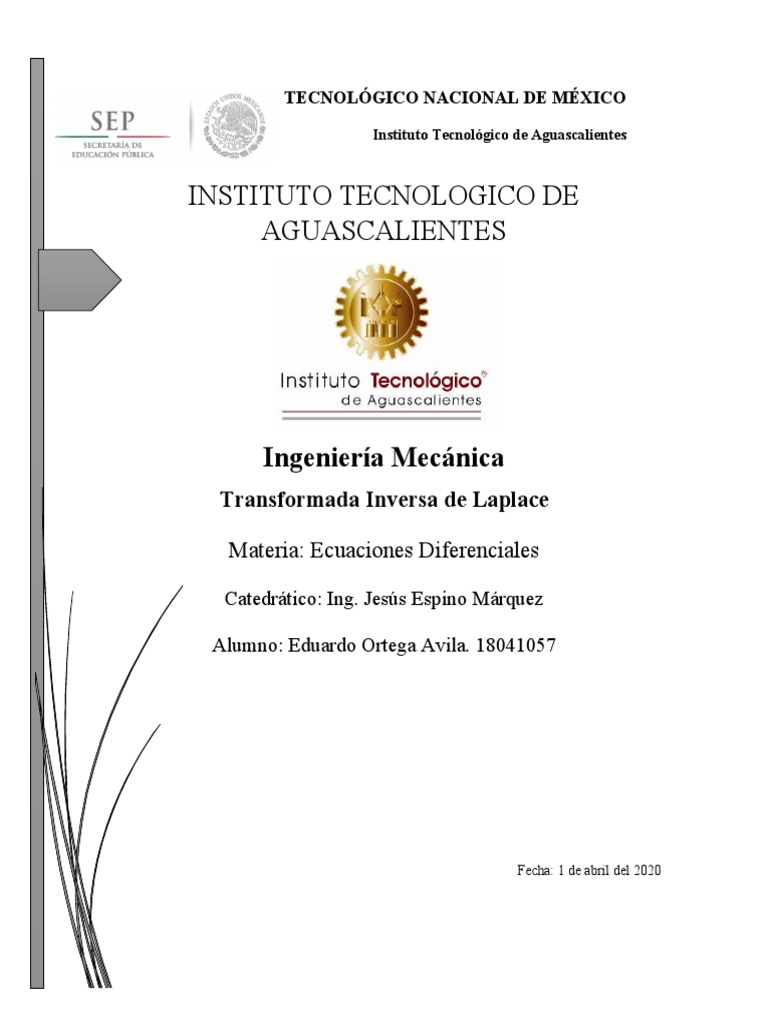 Transformadas Inversas | PDF