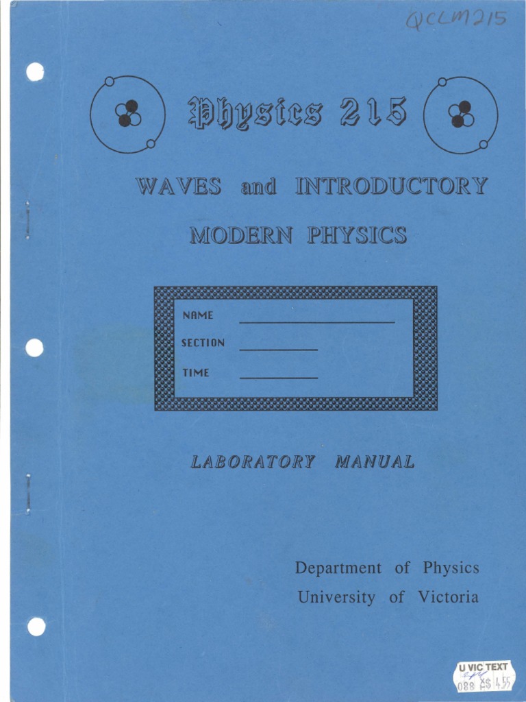 Waves and Introductory Modern Physics | PDF | Uncertainty | Significant ...