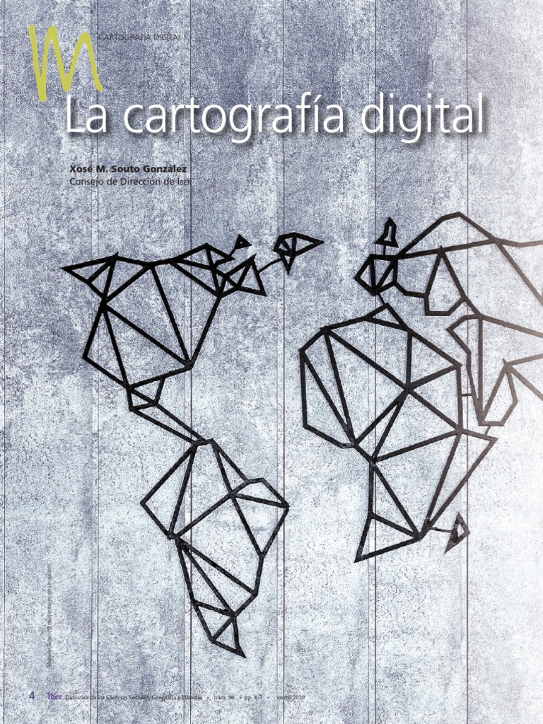 La Cartografia Digital Ib09897208 | PDF | Mapa | Cartografía