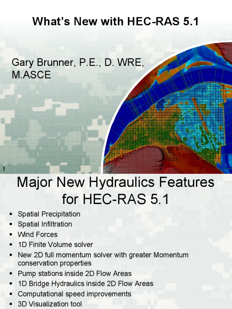 HEC-RAS 5.1: Key Hydraulics Updates | PDF | Fluid Dynamics | Hydrology
