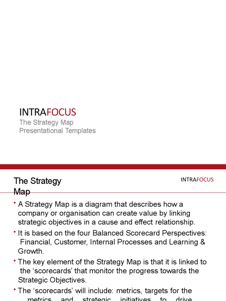 Intrafocus Balanced Scorecard Overview | PDF | Strategic Management ...