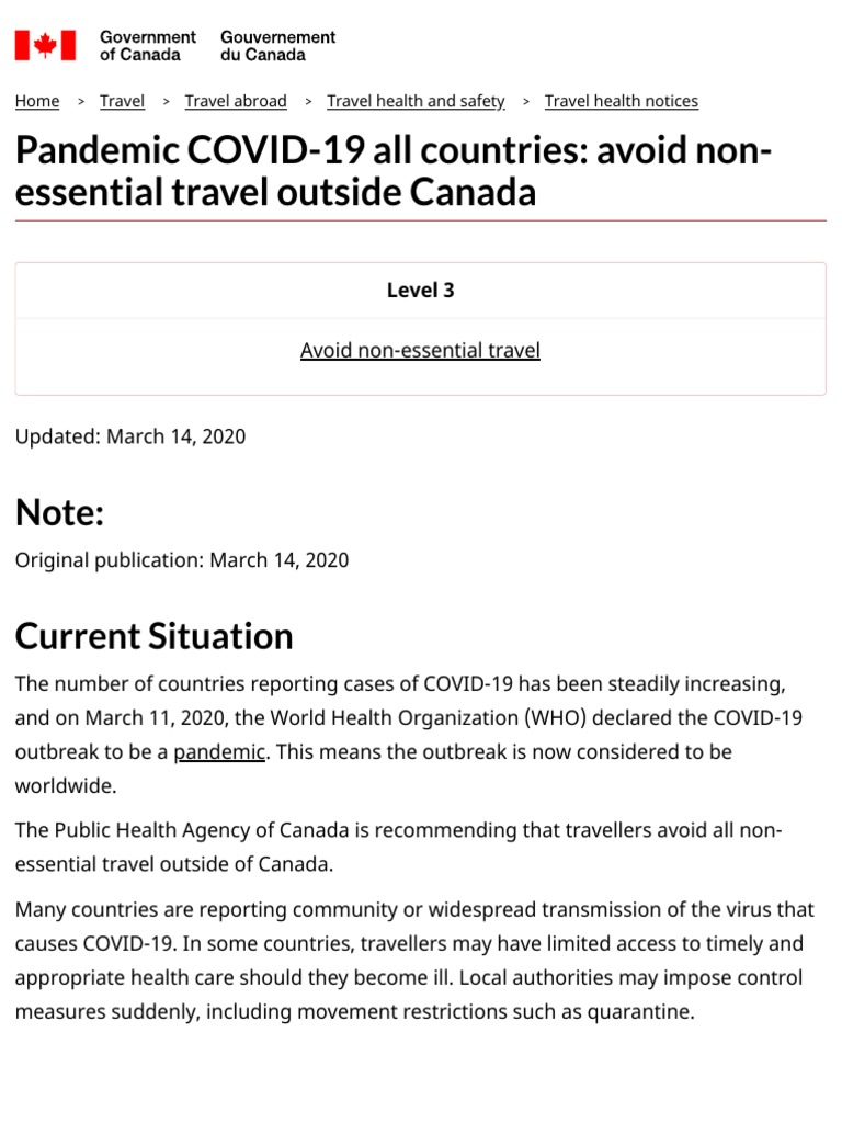 Travel Health Notices | PDF | Medical Humanities | Microbiology
