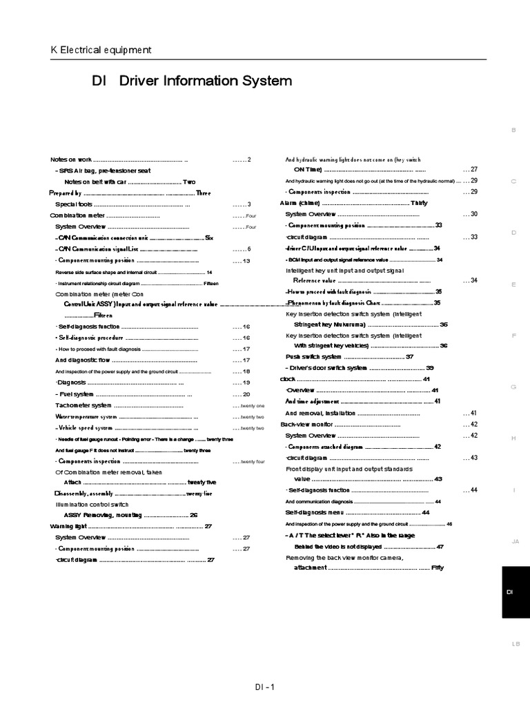 Troubleshooting Guide for Electrical Equipment on the Driver ...