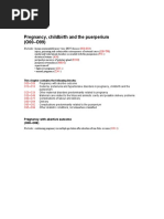 ICD-10 Codes for Maternal Conditions | PDF | Childbirth | Fetus