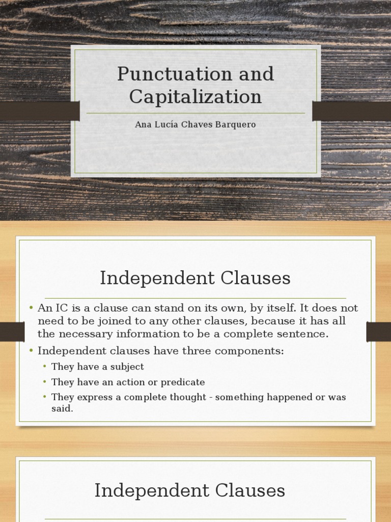 Punctuation and Capitalization | PDF | Bracket | Ellipsis