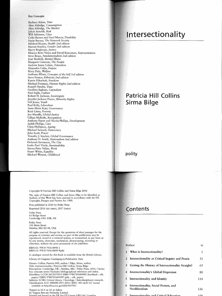 Collins. Intersectionality | PDF