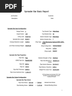 Spreader Beam Design Calculations | PDF | Beam (Structure) | Bending