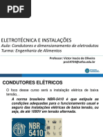 Tabela de Dimensionamento de Eletroduto | PDF | Eletricidade | Eletricista