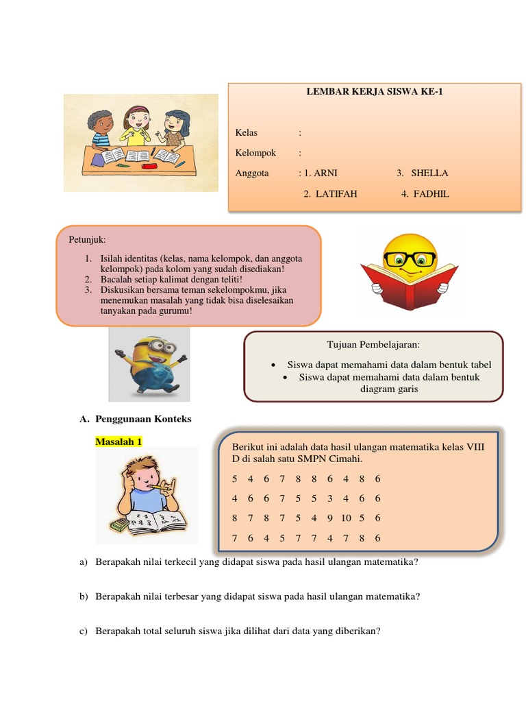 Contoh LKS Rme | PDF