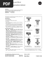 Samson 3277 Actuator Manual Overview | PDF | Valve | Actuator