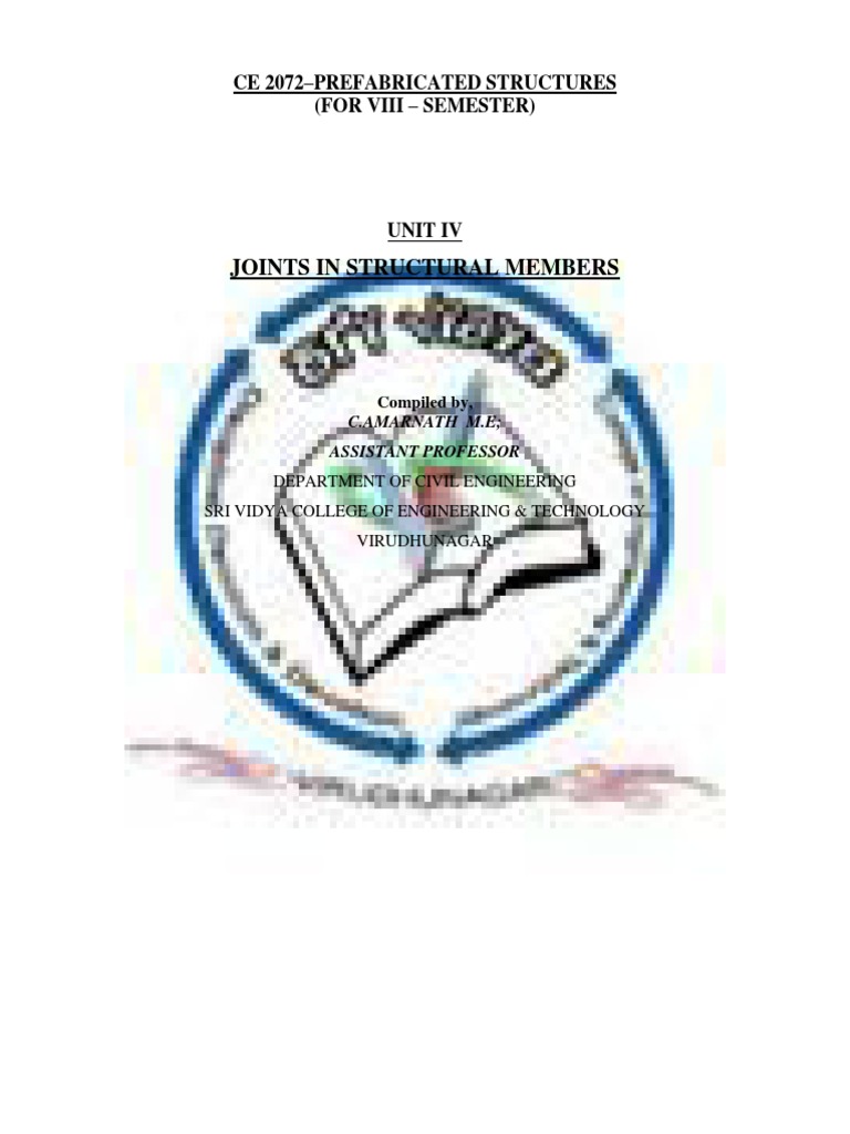 Joints PDF | Download Free PDF | Column | Concrete