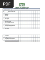Fire Tender Checklist | PDF