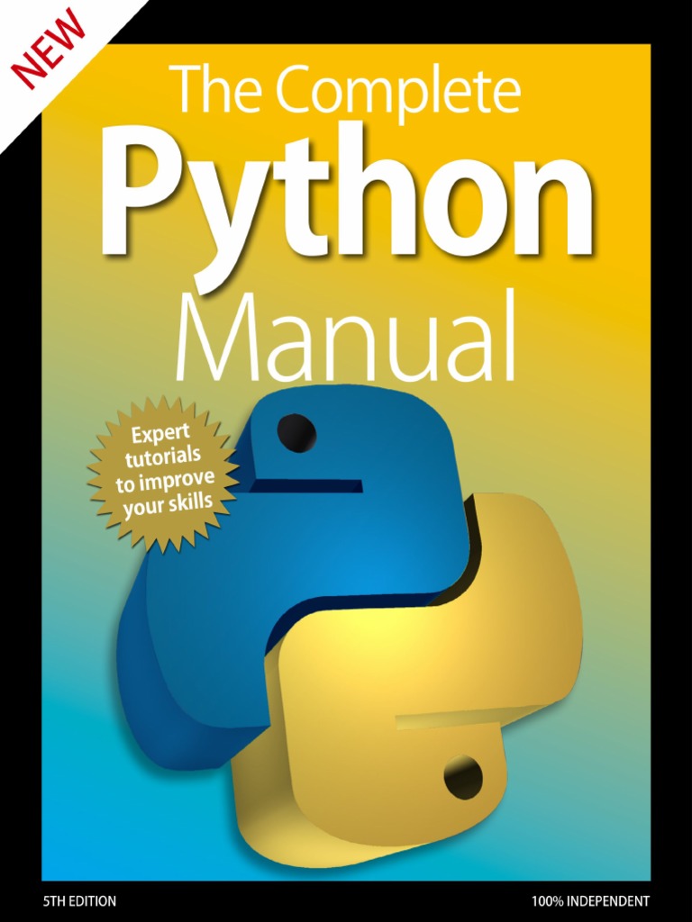 The Complete Python Manual (5th Edition) - April 2020-NoGrp | PDF