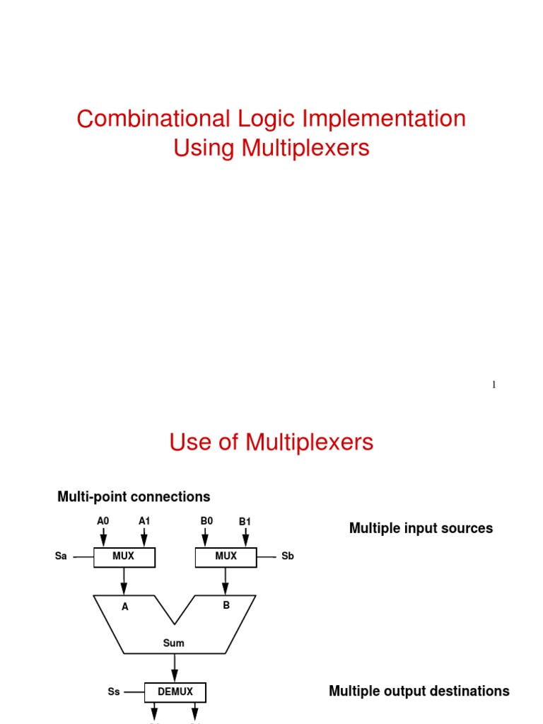 Application of Mux and Demux | PDF | Physical Layer Protocols | Multiplexing