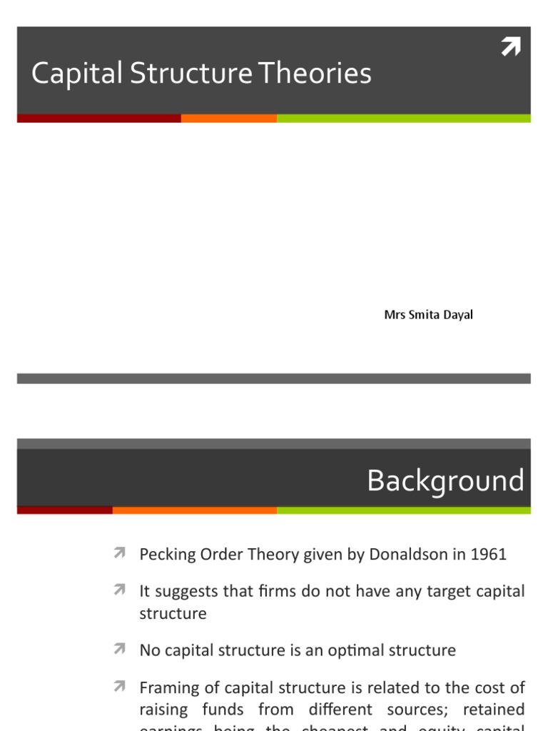 Capital Structure Theories | Download Free PDF | Capital Structure ...