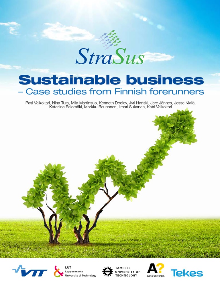 Sustainable Business: - Case Studies From Finnish Forerunners | PDF ...
