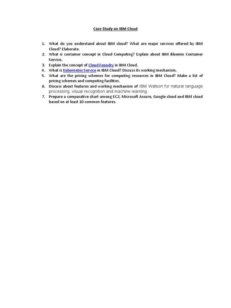 IBM Cloud Pricing and Services Overview | PDF