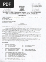 Standard 3 English Revision Exercise | PDF | Cognitive Science | Human ...