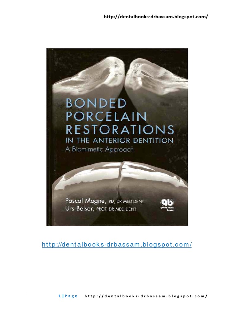 Magne's Biomimetic Dentistry Guide | PDF | Wellness