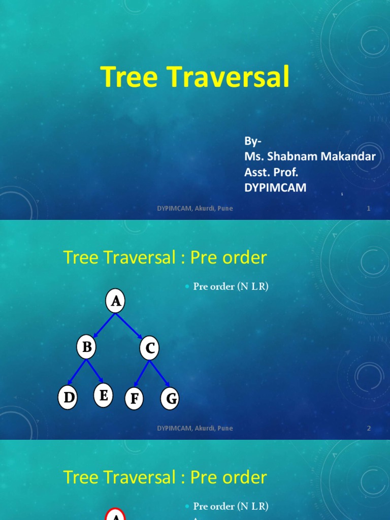 Tree Traversal | PDF | Mathematical Logic | Computer Programming