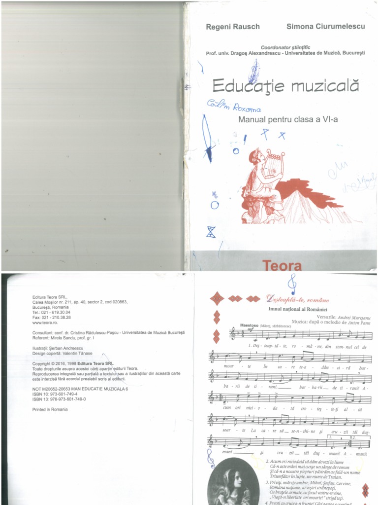 Ed. Muzicala CLS A Iv-A | PDF