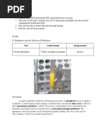 Acrolein Test | PDF | Fatty Acid | Saturated Fat