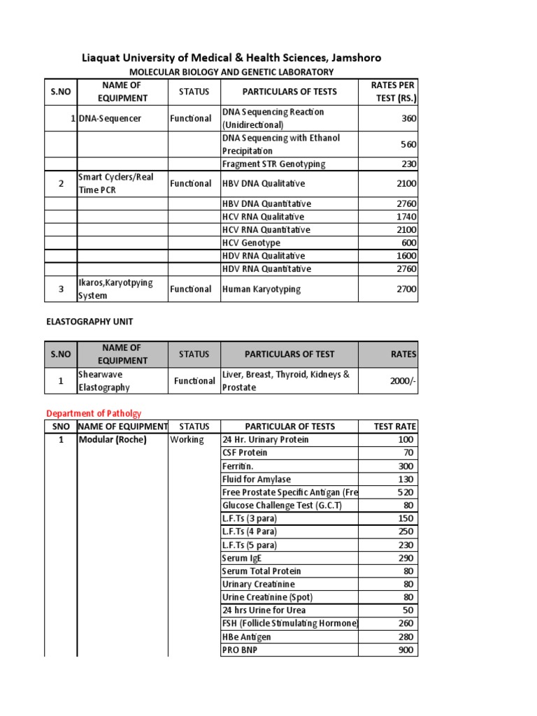 LUMHS | PDF | Cytopathology | Blood Plasma