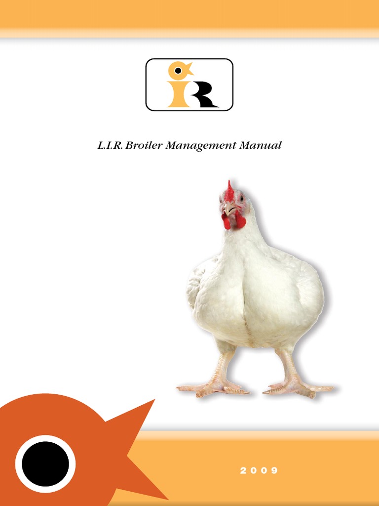 L.I.R. Broiler Management Guide | PDF | Relative Humidity | Broiler
