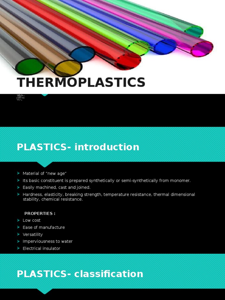 Thermoplastic | PDF | Thermoplastic | Polymer Chemistry