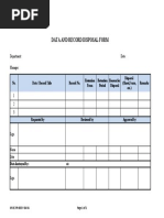 Sample OFI Report Form | PDF | Audit | Internal Audit