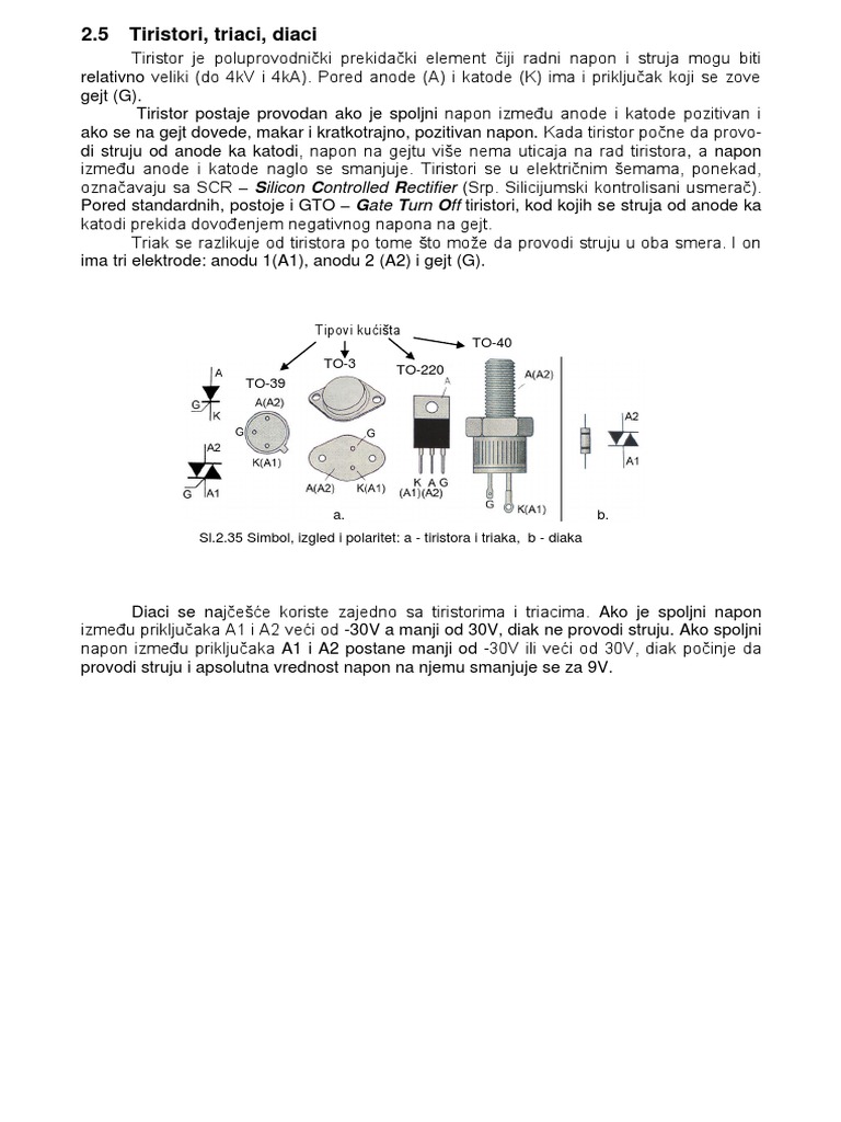 Tiristori | PDF