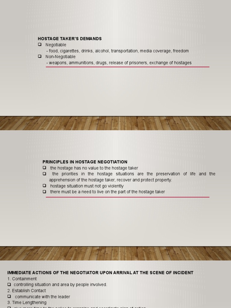 Crisis Management Part 3 | PDF | Negotiation | Military Intelligence