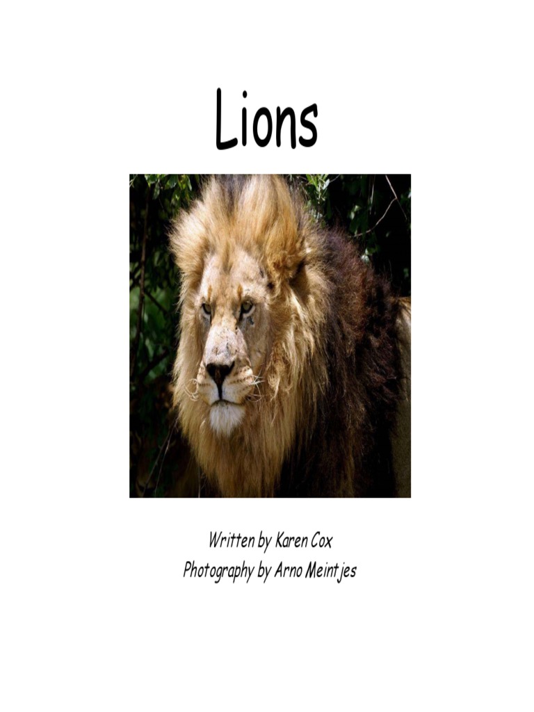 Lions PDF | PDF