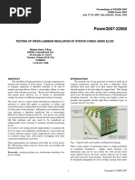 EL CID Test and Ring Flux Test On A Stator Core PDF | PDF | Electric ...
